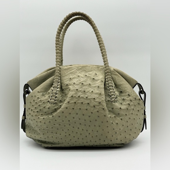 Bags | Jra Genuine Ostrich Leather Shoulder Bag | Poshmark
